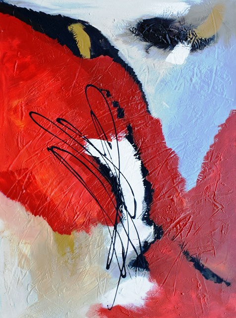 Abstrakte Gemälde mit Strukturen kaufen